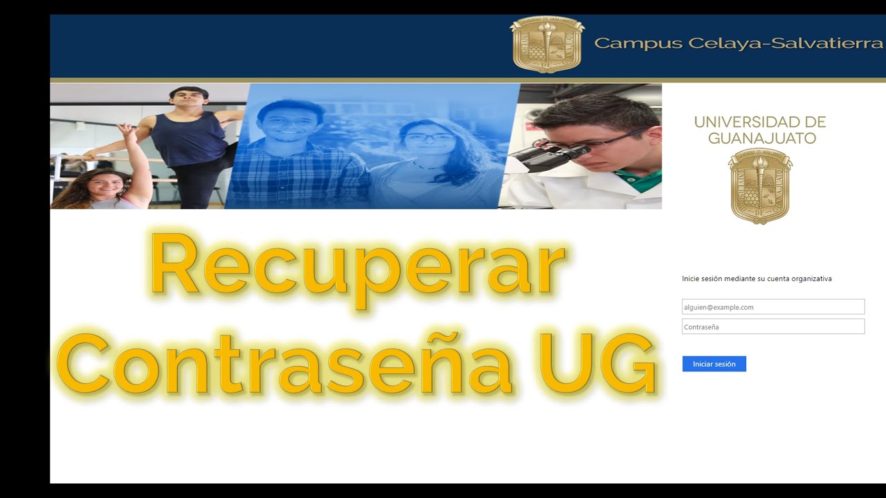 Recuperar Contraseña UG