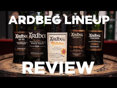 Video review: The Ardbeg core range and Grooves Committee Release ...