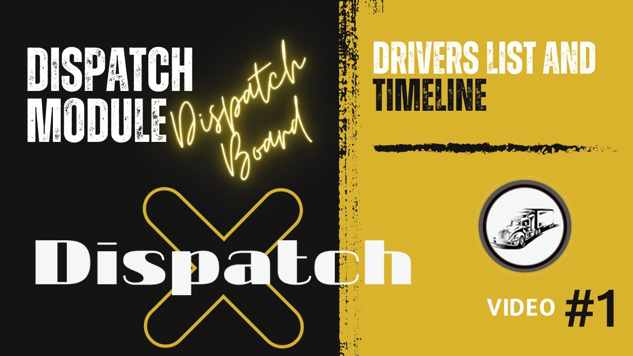 Dispatch Video #1 - Dispatch Board