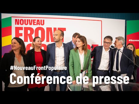 🔴 Nouveau Front Populaire : la conférence de presse !