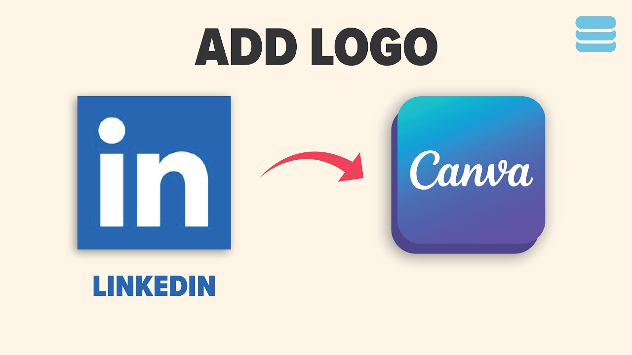 How To Add LinkedIn logo In Canva