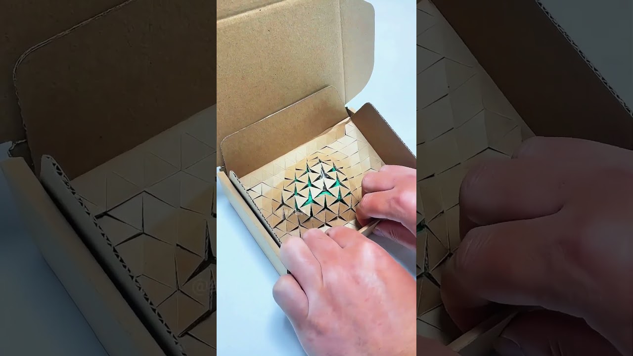 Unique Integrated Corrugated Paper Packaging Box