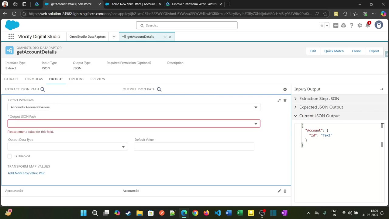 OS09: HOW TO CREATE OMNISTUDIO DATA MAPPER EXTRACT