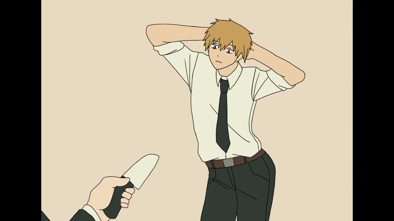 Chainsaw Man [Zero two dodging meme]