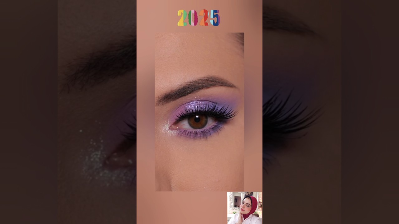 #eyemakeup #eyes #eyeshadoweyeliner #eyeshadow #eyelashes #purple #rose #eyeliner #nada-nabil