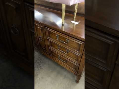 What would you choose? Thrifting can be a great way to source furniture.