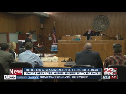 Isaac Macias and Ibrahim Gomes sentenced for killing Leslie Baldarrama