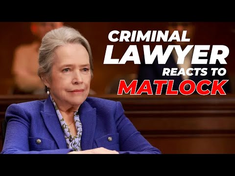 Secrets REVEALED! Criminal Lawyer Dissects Matlock (2024)