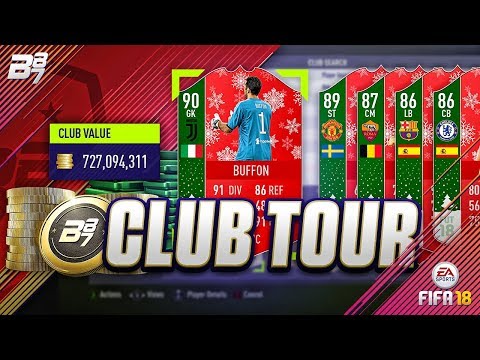 1,800,000 FIFA POINTS CLUB TOUR! | FIFA 18 ULTIMATE TEAM
