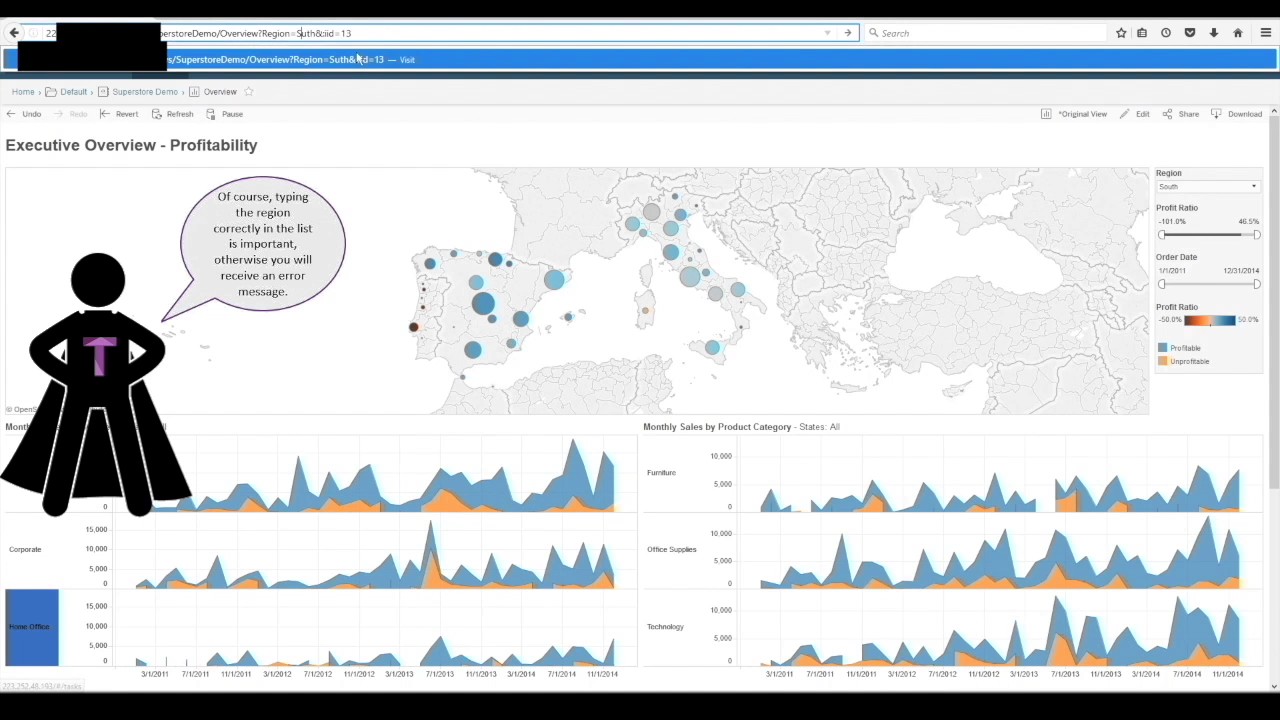 [Tableau Server] Automatically filter your dashboard and export them as PDF