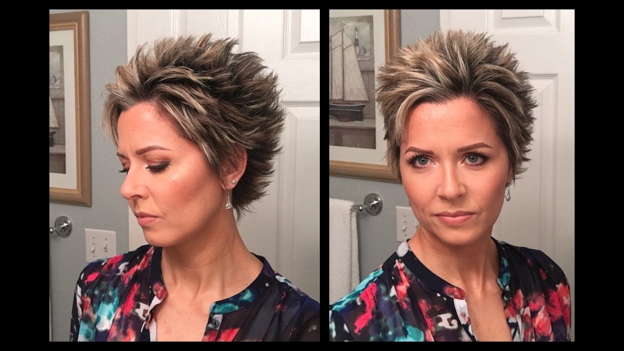 Hair Tutorial - Styling Idea for Longer Pixie