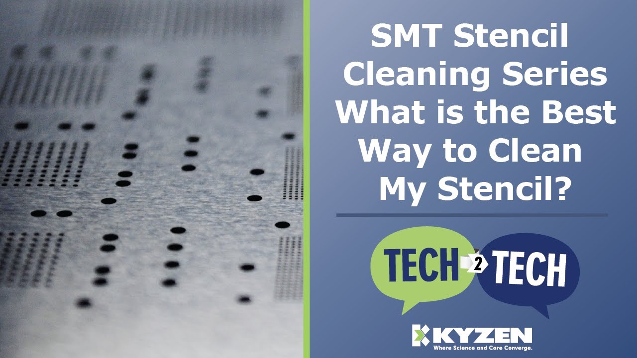 Stencil Cleaning: Best Way to Clean My Stencil | Tech 2 Tech