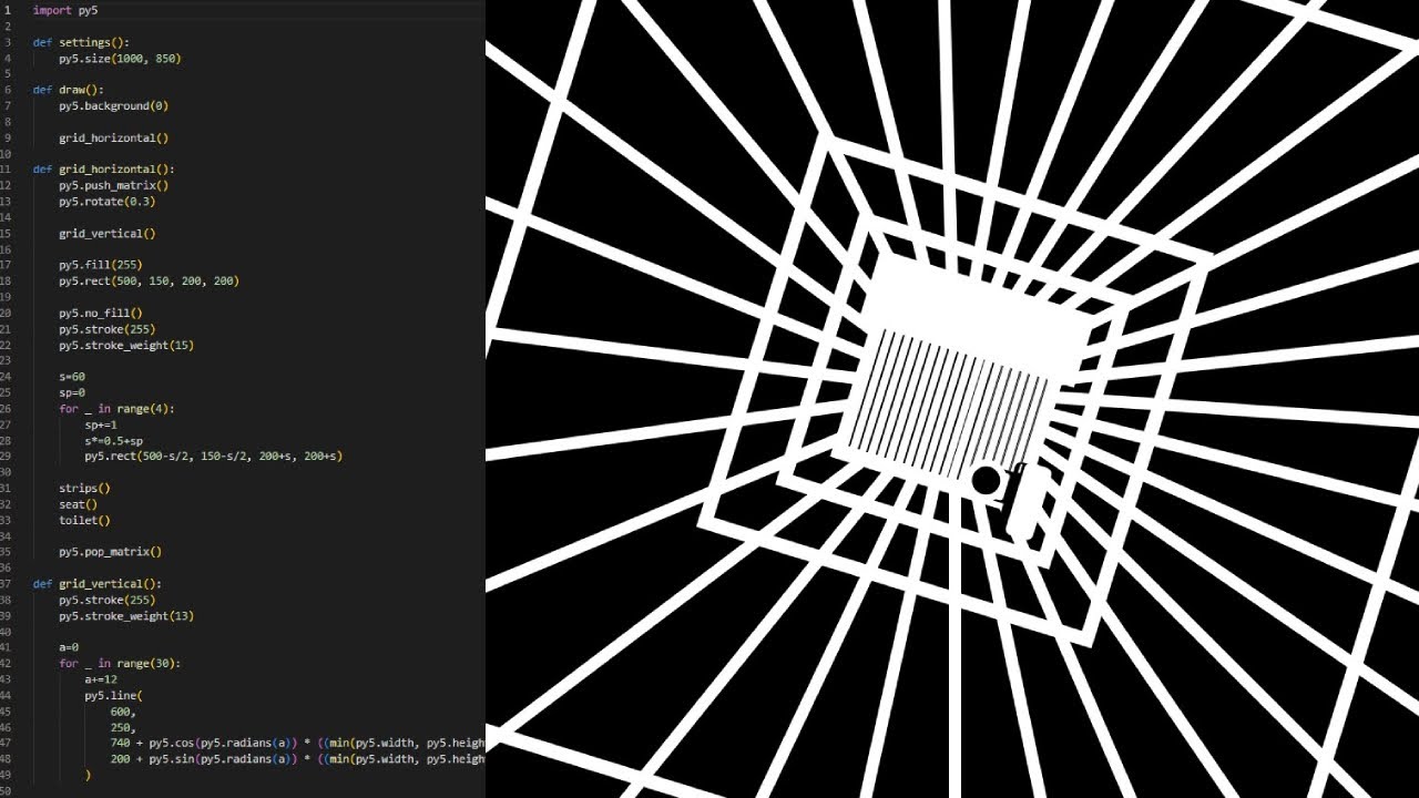 Creative Coding: Sin City Python sketch