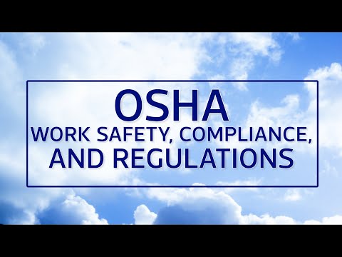 SVGU OSHA Work Safety, Compliance, and Regulations Course Sizzle