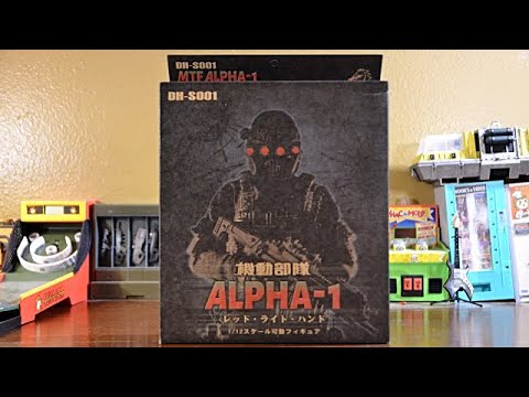 UNBOXING 6 Dragon Horse MTF ALPHA-1 Red Right Hand StopMotion Review collab Metalholm Studios!