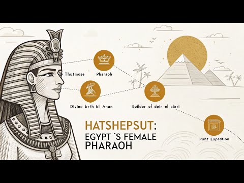 Egypt's First Great Female Pharaoh Hatshepsut's Rise to Power