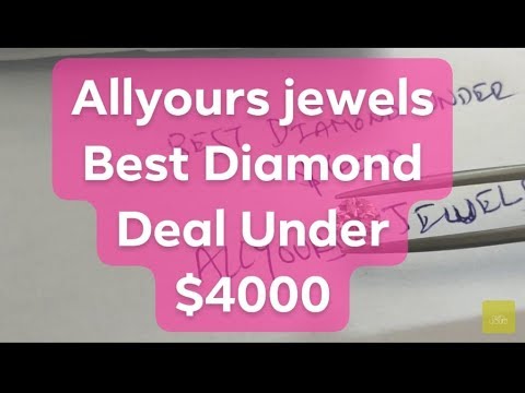 Best diamond deal Under $4000