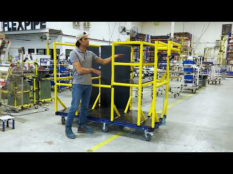 🌟 SecureTow Transport Cart | Structure showcase