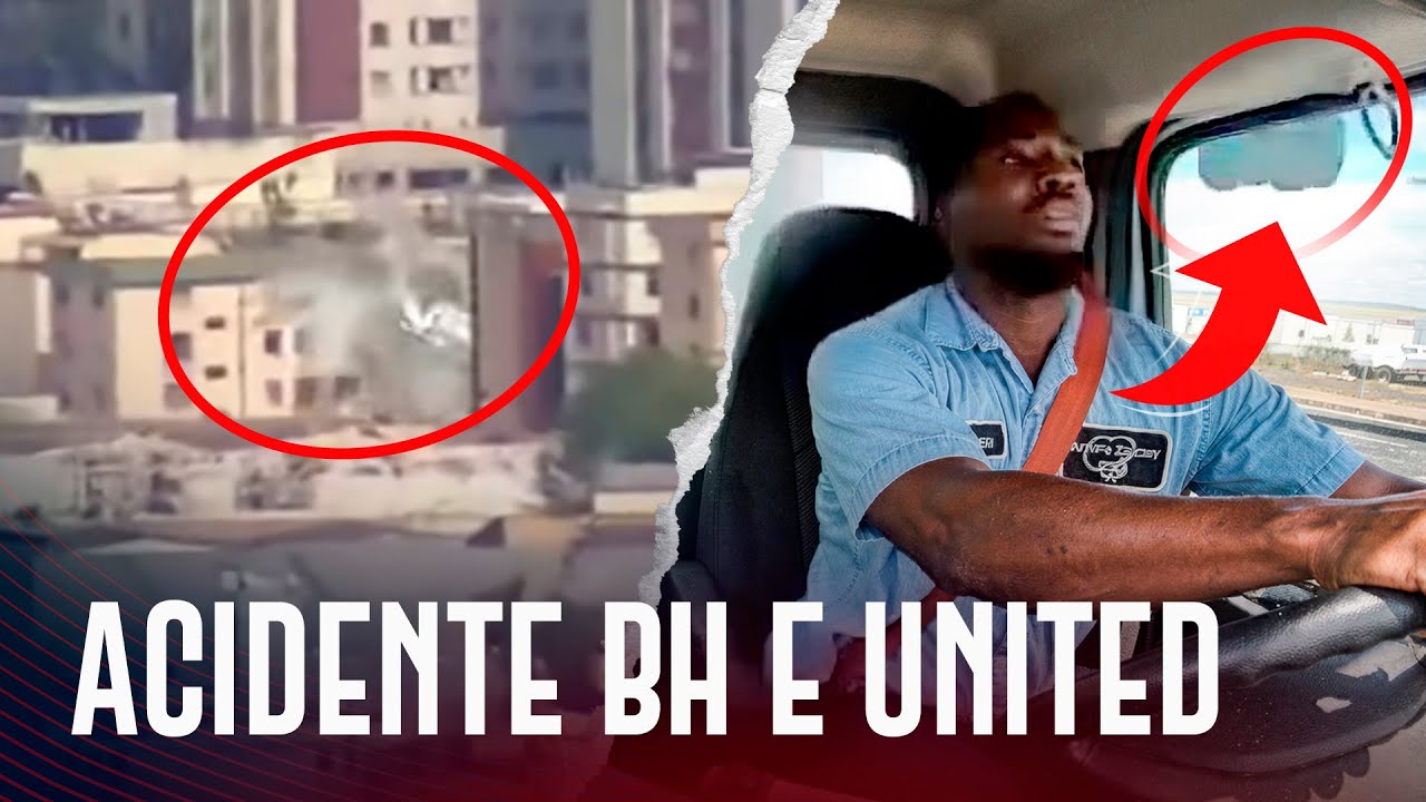 Avião em BH, United batendo em Caminhão, A350 sem freio  #LiveExtra