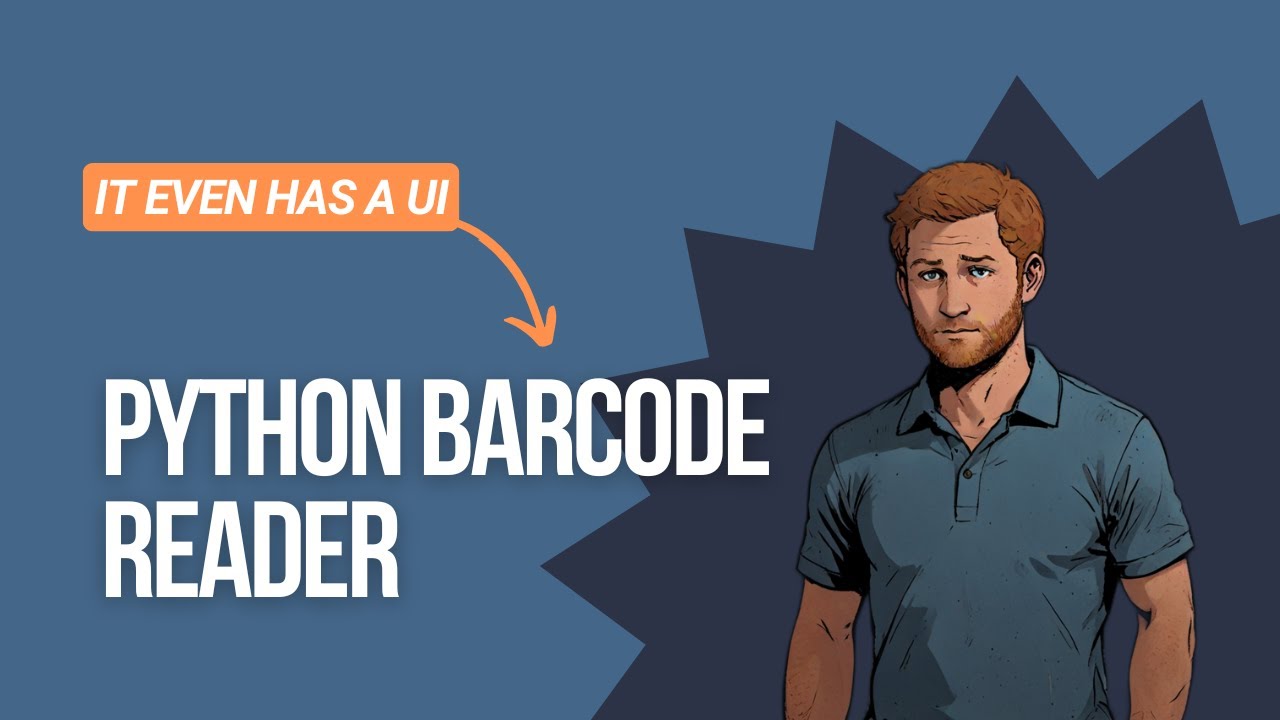 Easy guide to build a python barcode reader