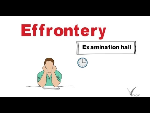 Effrontery-meaning in English and Hindi with usage