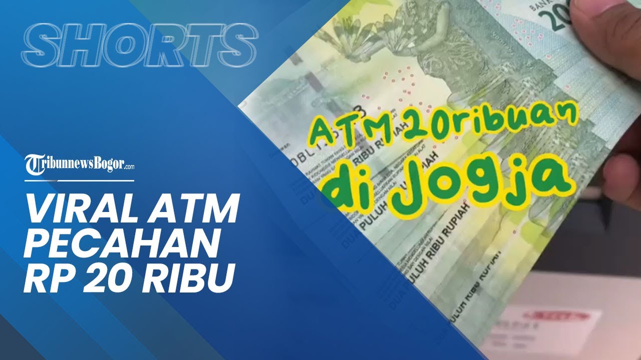 Viral Mesin ATM Pecahan Rp 20 Ribu di Titik Nol Kilometer Yogyakarta ...