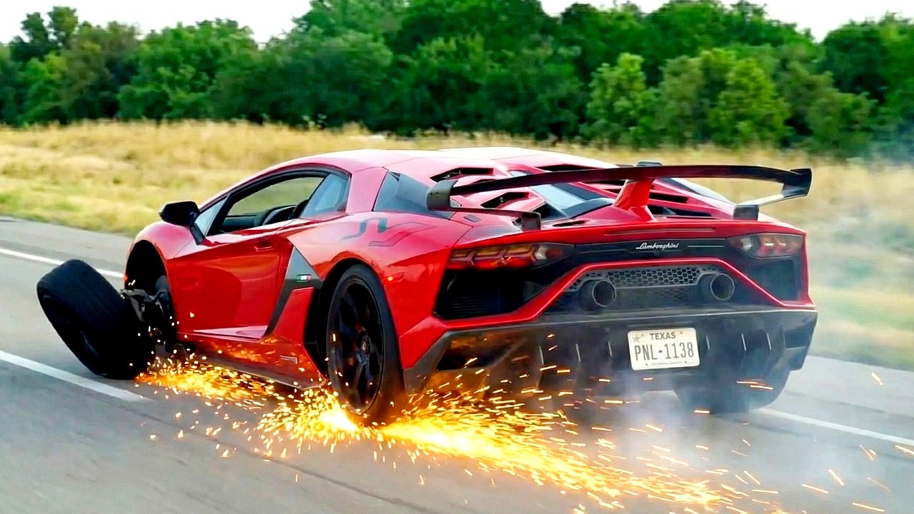 Expensive Supercar Fails Caught on Camera