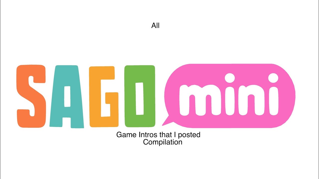 All Sago Mini Game Intros Compilation (that I posted)