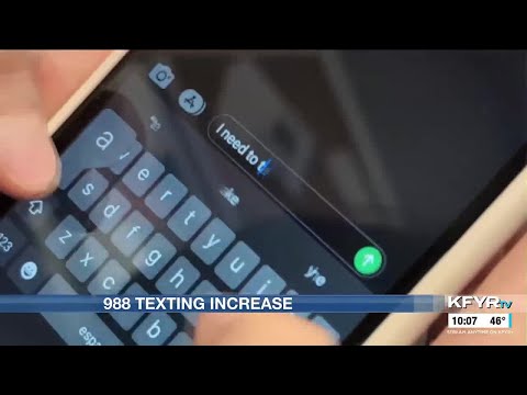 988 texting feature sees increased usage