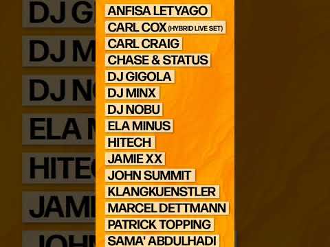Movement Music Fest lineup