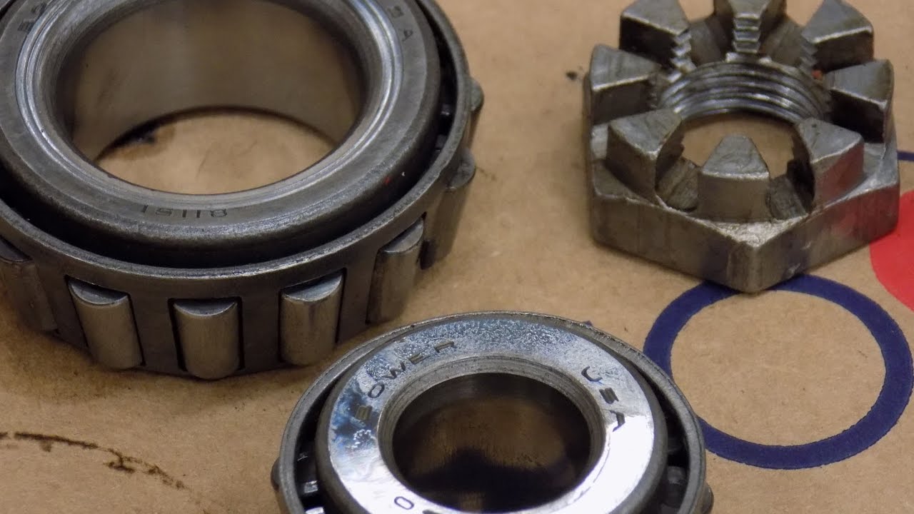 8n Ford Front Wheel Bearings (part 1)