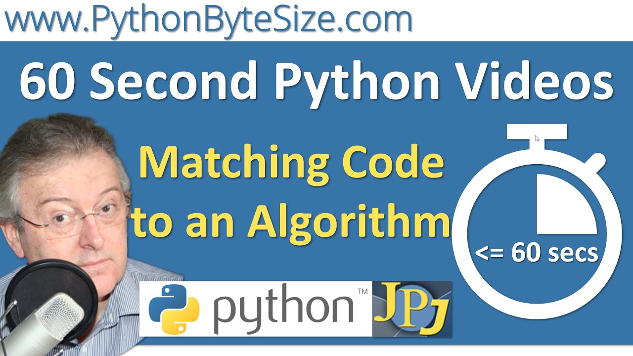 Matching Code to an Algorithm