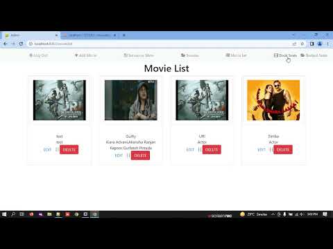 Movie Ticket Booking System spring boot Project | Java Project |