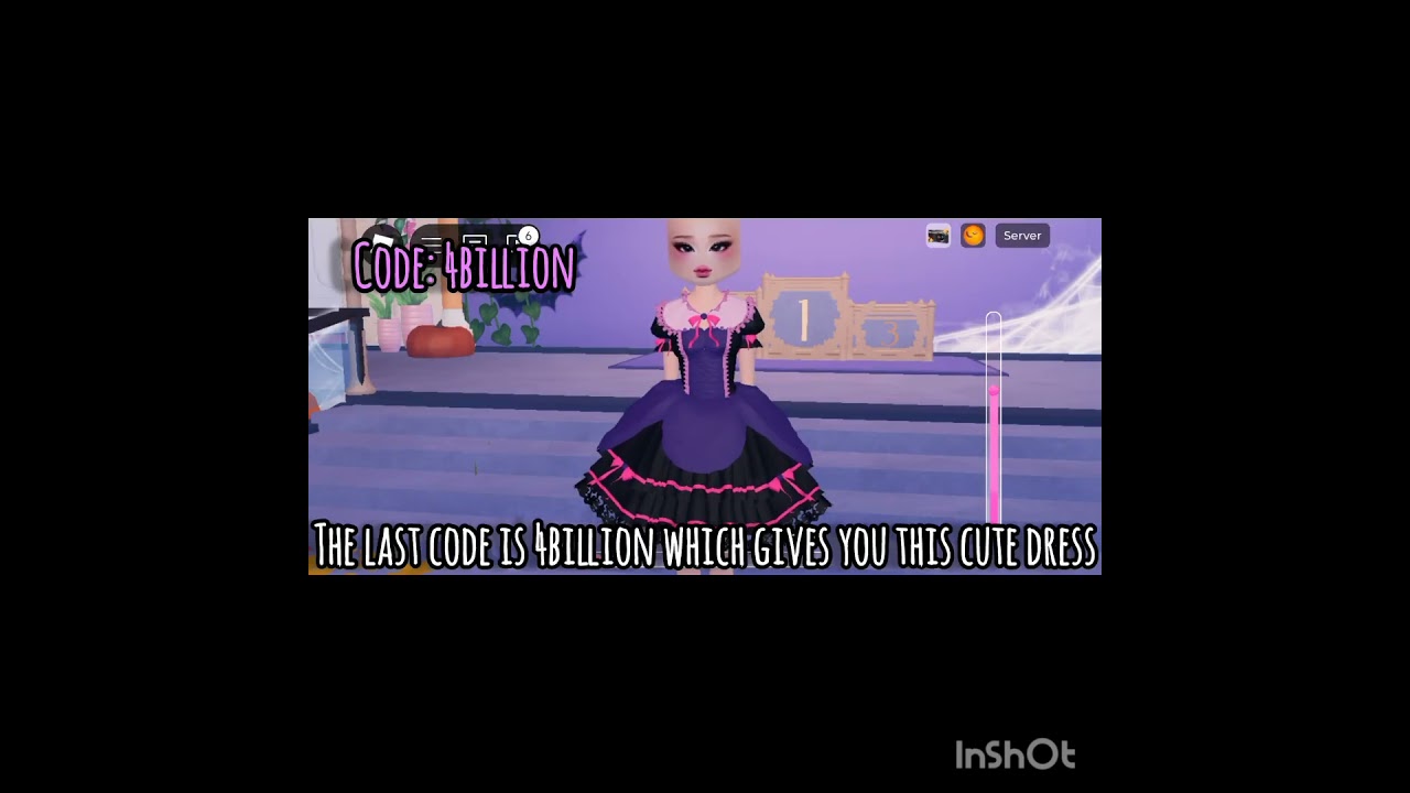 New 3 dti codes!!✨ ( all caps ) +Shoutout✨ #dresstoimpress #roblox #shorts