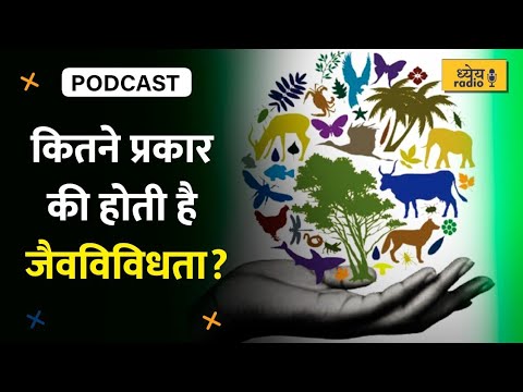 कितने प्रकार की होती है जैवविविधता? | How many types of biodiversity are there?