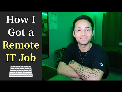 How I Got a Remote Job in IT (Tech Support / Help Desk)