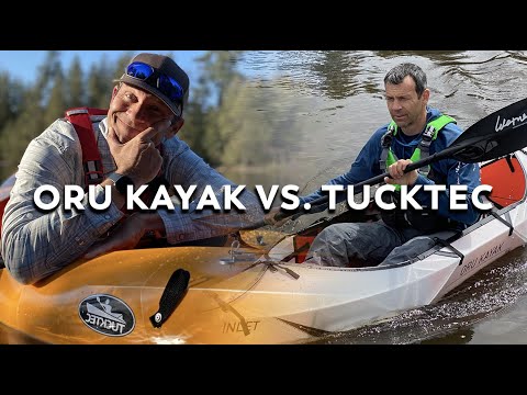 Oru Kayak Inlet vs Tucktec | Battle of the Folding Kayaks!