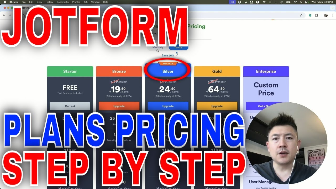 ✅  What Is JotForm Pricing🔴
