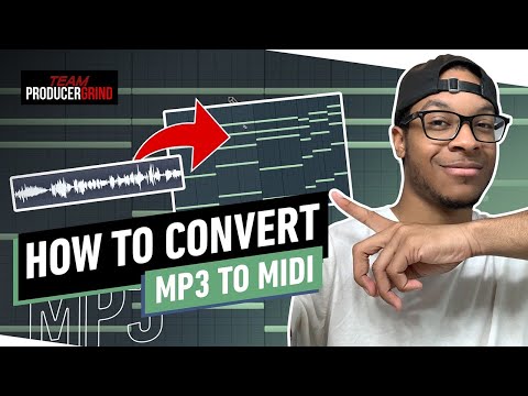 How To Convert Mp3 Into A Midi File | The Best FL Studio Tutorial
