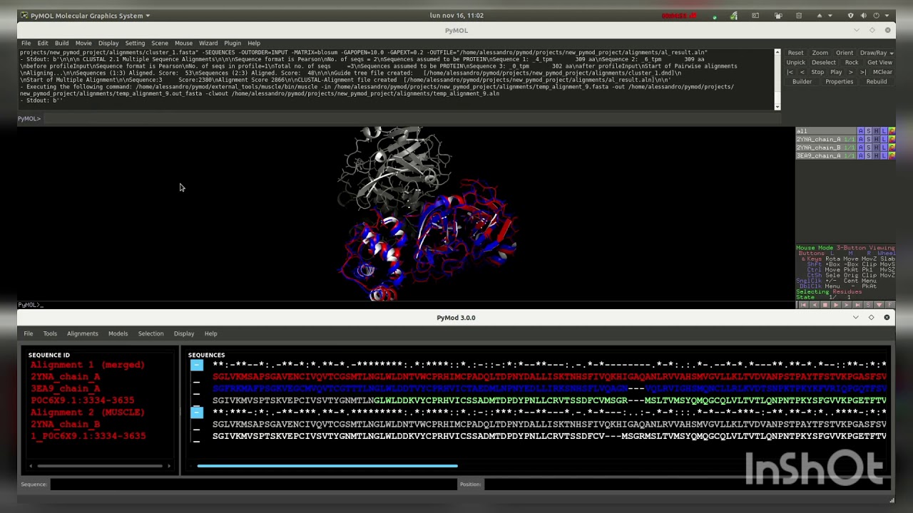 Homology Modeling with PyMOL and PyMod