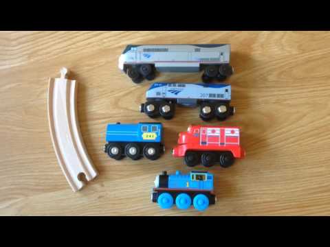 Amtrak Wooden Railway Toy Review