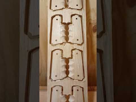 Making BEAUTIFUL 1911 Pistol grips, Start to Finish #cnc #machine #woodworking #pistol #gun