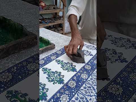 Block Printing on fabric | Easy DIY Block Printing: Wooden Blocks