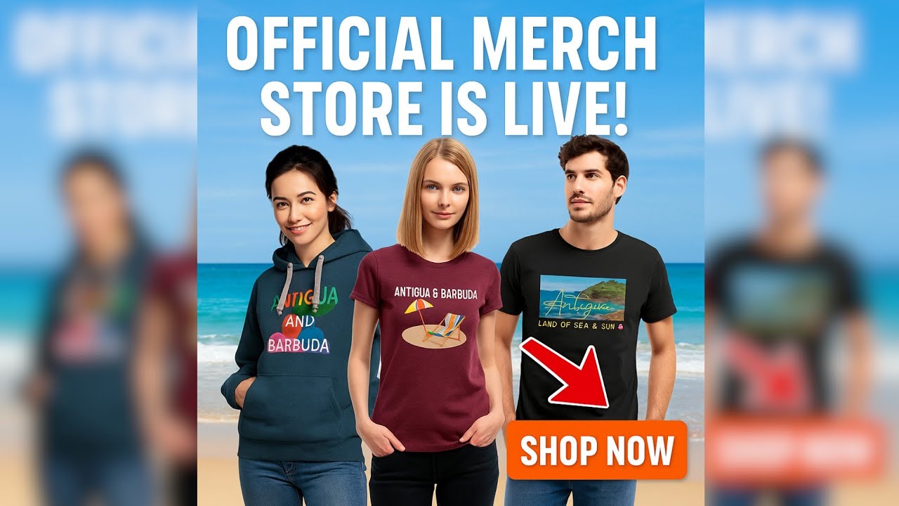 Official Merch Store is LIVE || TheAntiguaStore Tour
