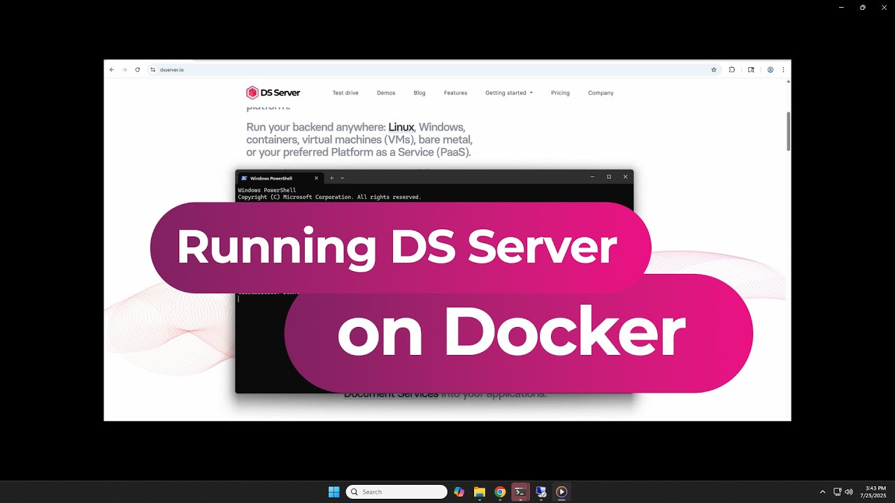 DS Server with Docker