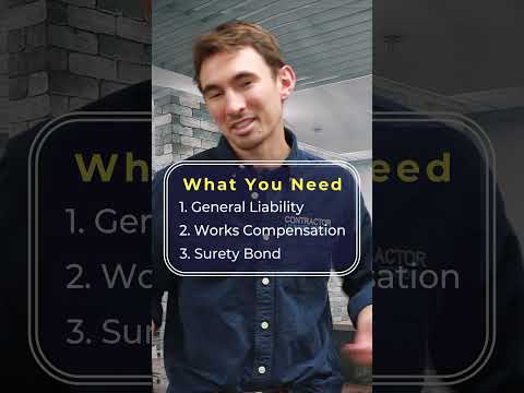 How to get Insurance for your Contractors License in Temecula #realestate #californiacontractors