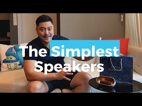 The Simplest Speakers. Phono By Royal Selangor