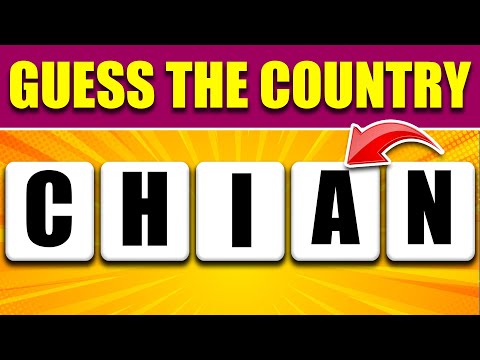 Can You Guess the Country by its Scrambled Name 🤔🤔 | GstvQuiz