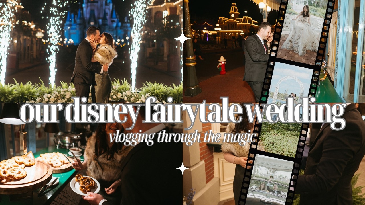 our disney fairytale weddings vlog