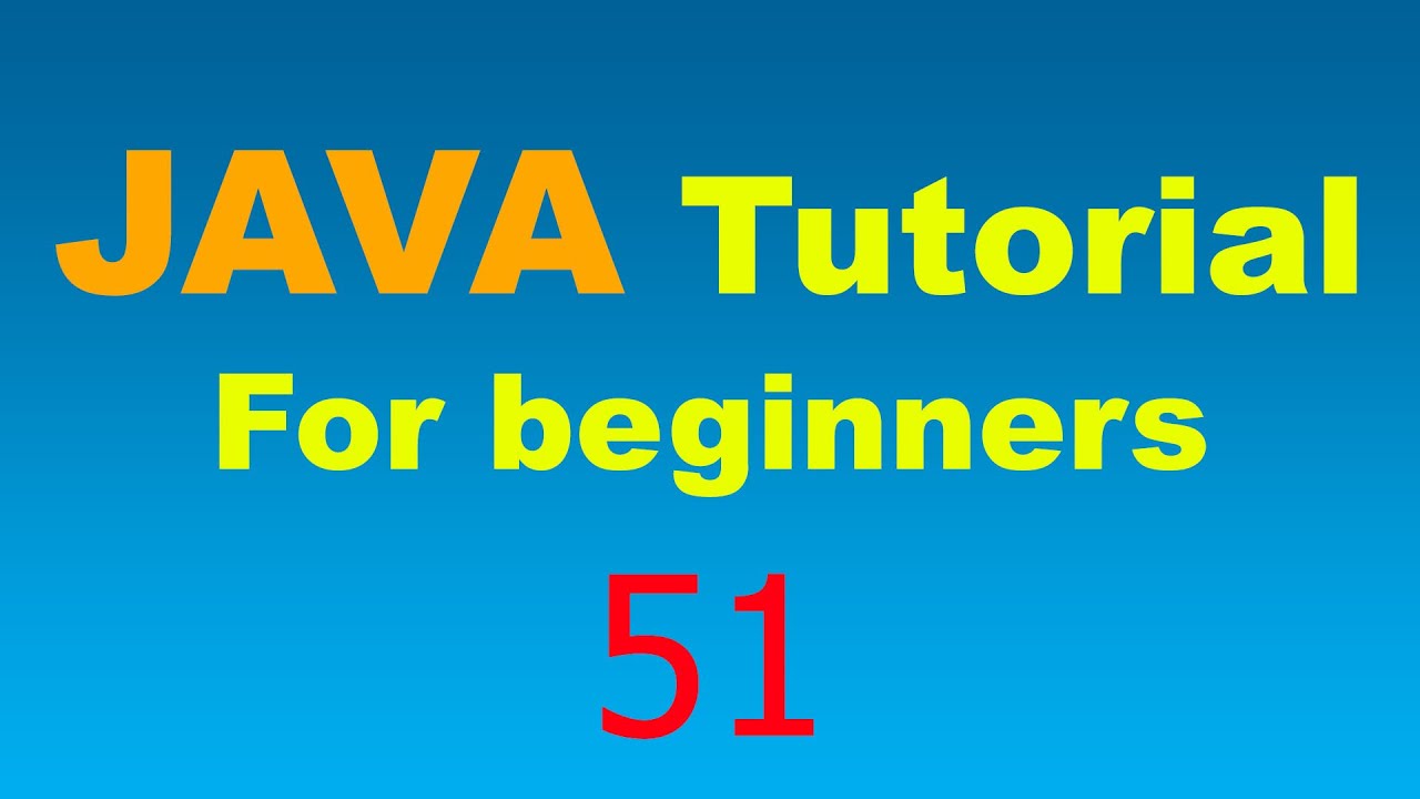 Java Tutorial for Beginners - 51 - Collections and Generics